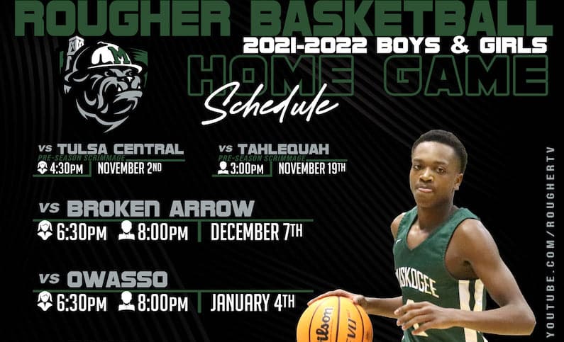 Roughers Prepare to Tip-Off 2021-22 Basketball Season – Muskogee Athletics