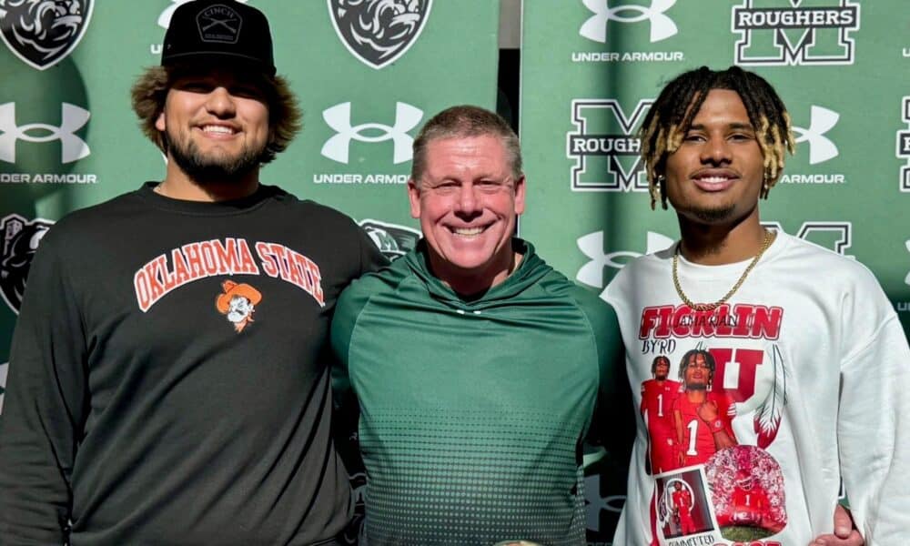 ROUGHER DUO SIGN THE DOTTED LINE-sponsored by Nissan of Muskogee ...